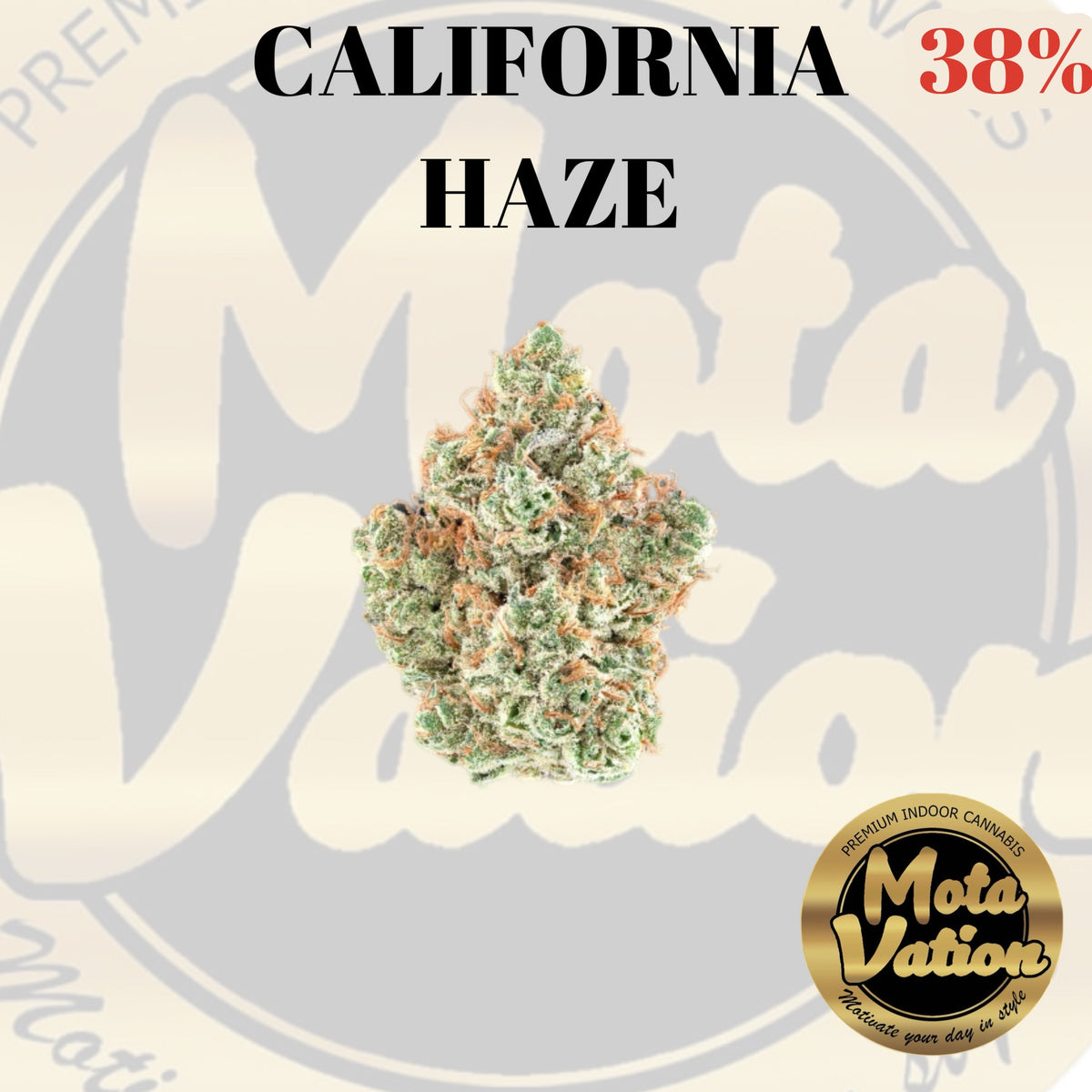 Mota-Vation - CALIFORNIA HAZE🔥🔥🔥🔥🔥🔥🔥🔥 (Sativa) 38% ***SUPER SALE*** (2 ...